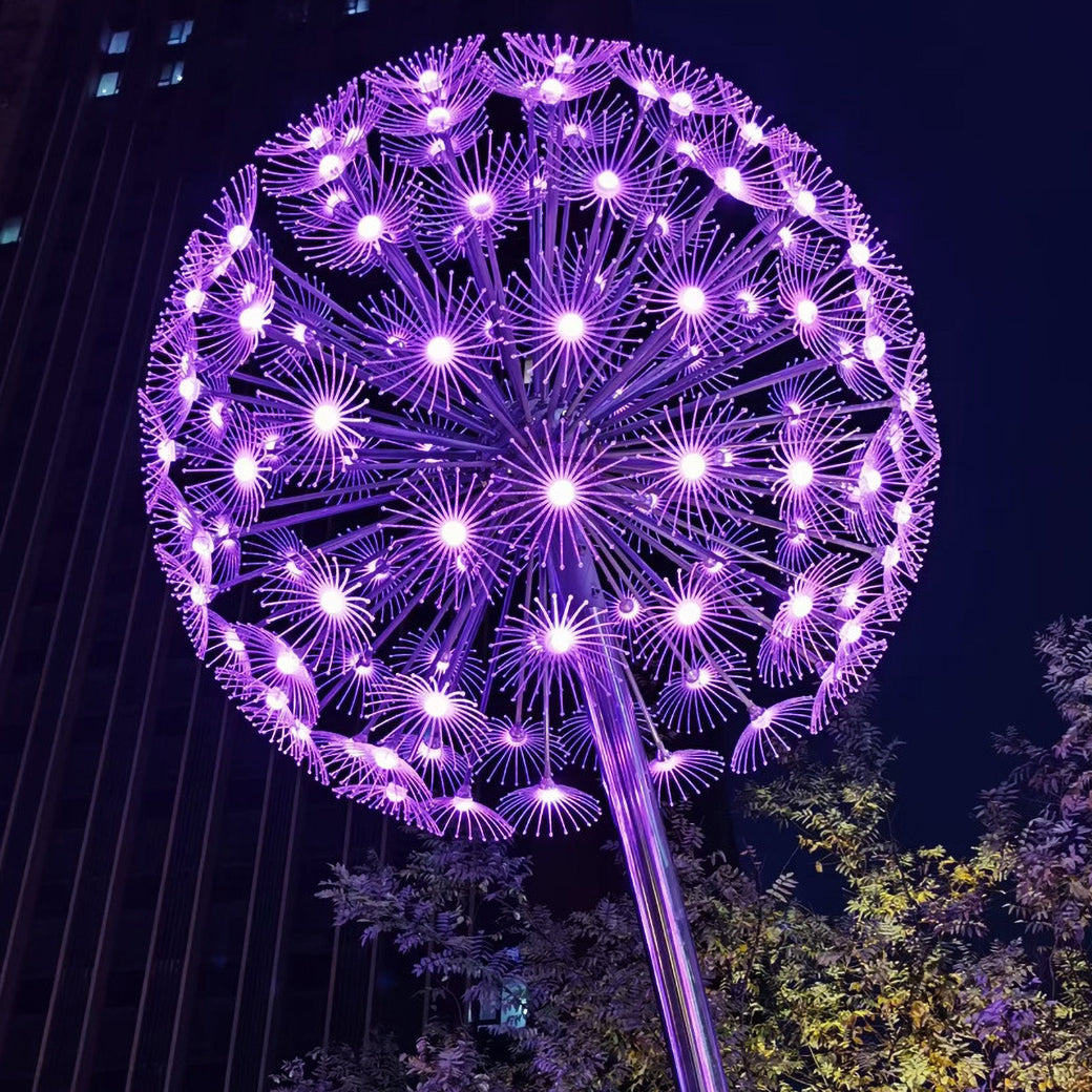 LED dandelion lights High:4m(13ft) – Green tree lights