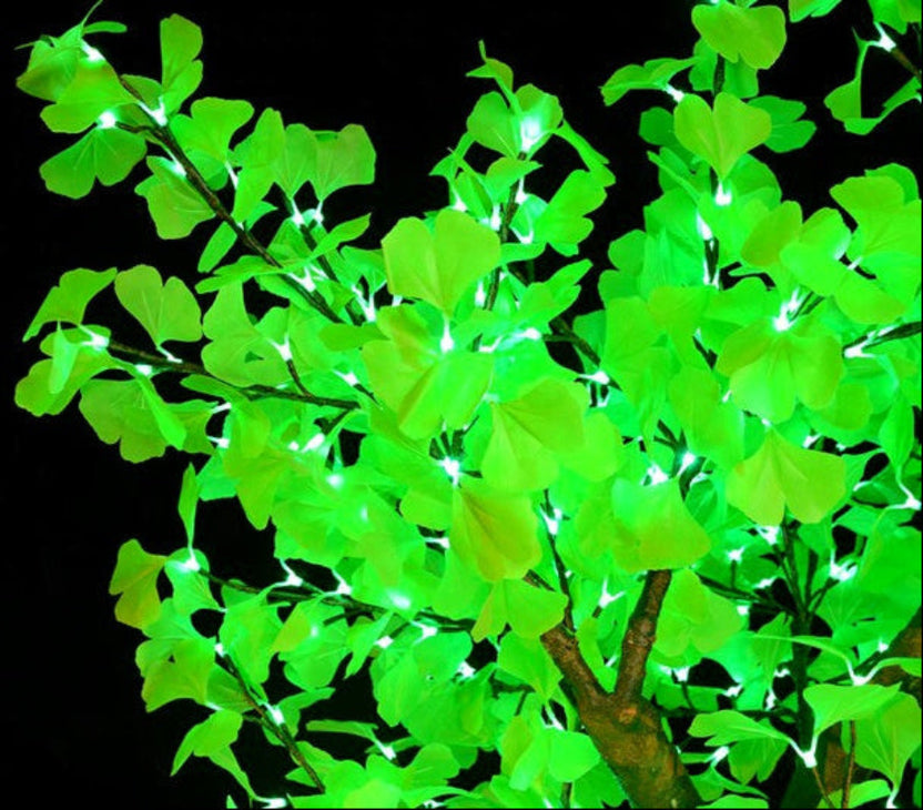 LED super high simulation ginkgo tree light,Height: 6m(20ft) – Green ...