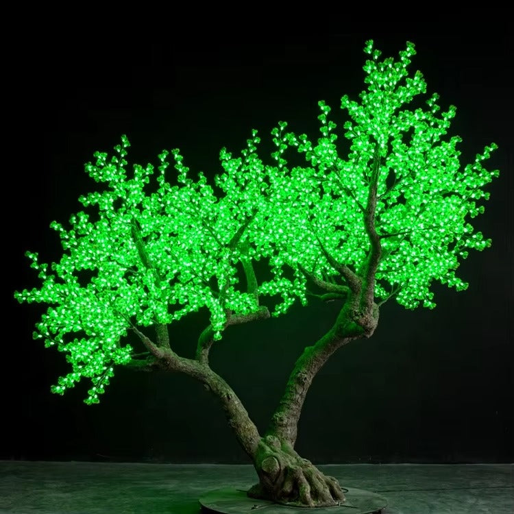 Outdoor artificial LED high Simulation Pine lights,Height: 3.5m(11.5ft ...