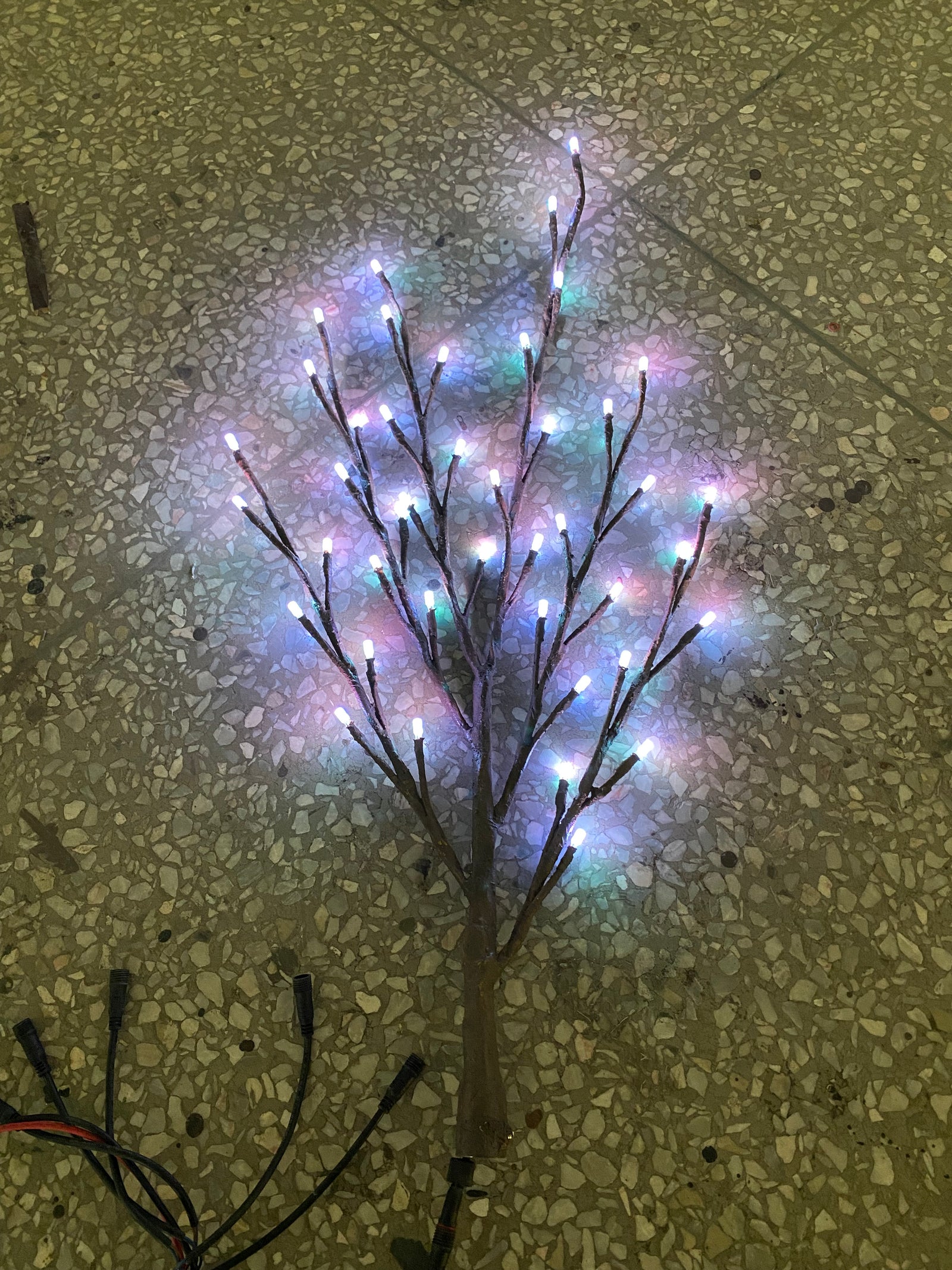 LED High simulation tree branch Cherry blossoms lights – Green tree lights