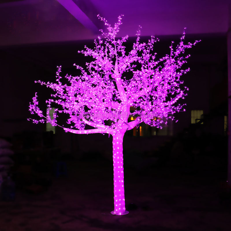 LED lighting tree wedding decoration light 3 meters high – Green tree ...